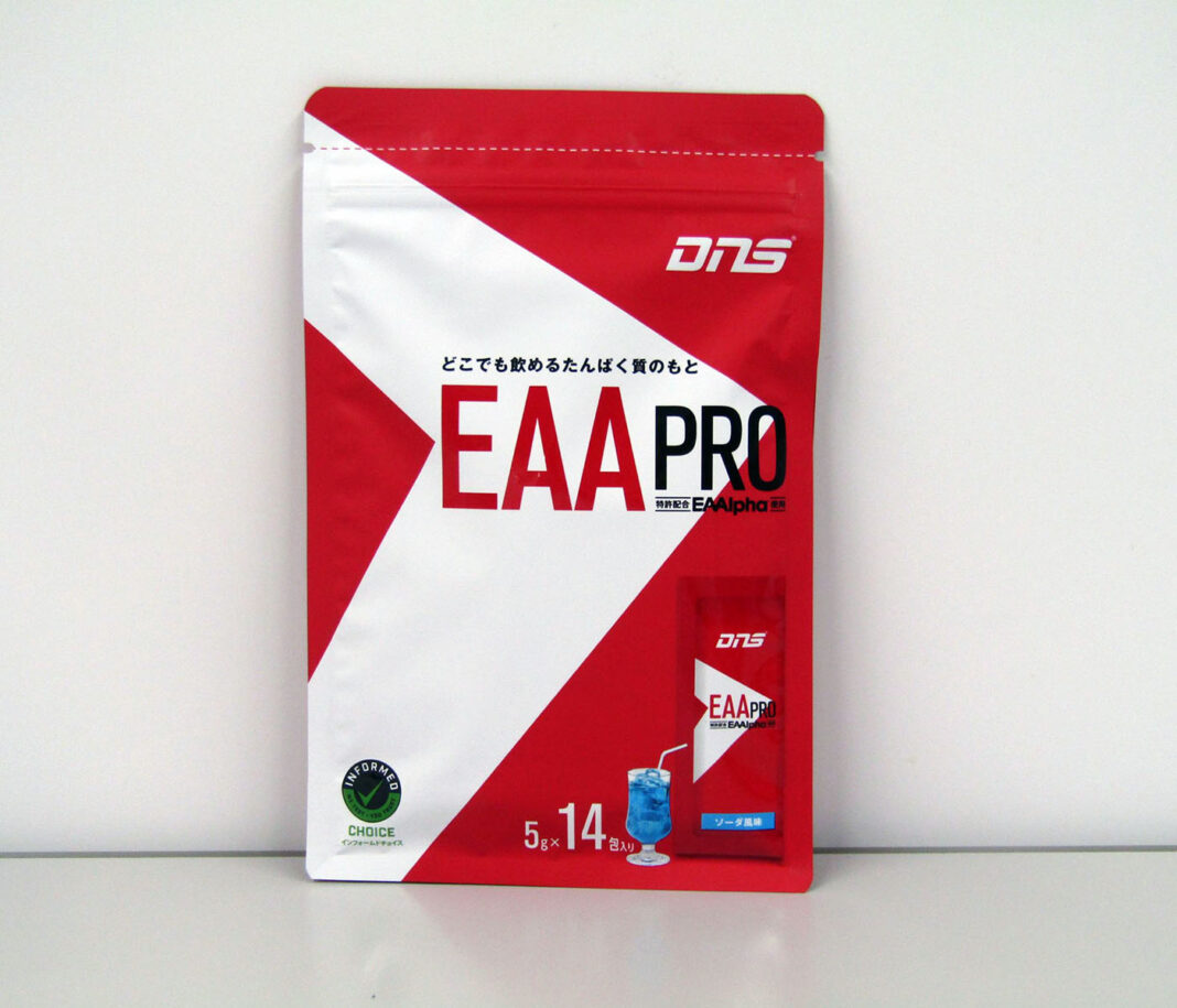 少量でも筋肉作りに効果 どこでも飲める「EAA PRO」 DNS